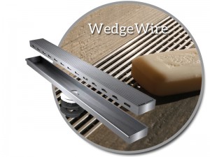 DERA-Line Wedge Wire Standard - Shower Grate Shop Inc.